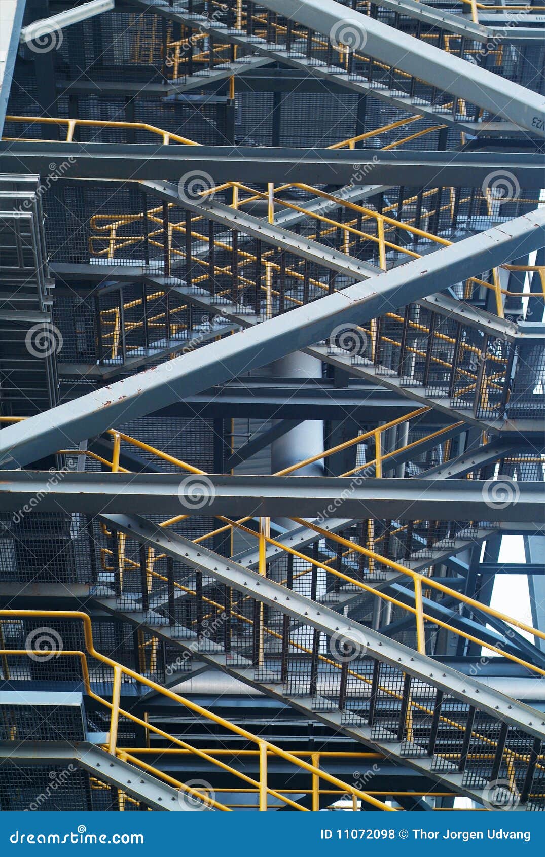 Industrial stairs stock photo. Image of industrial, construction - 11072098