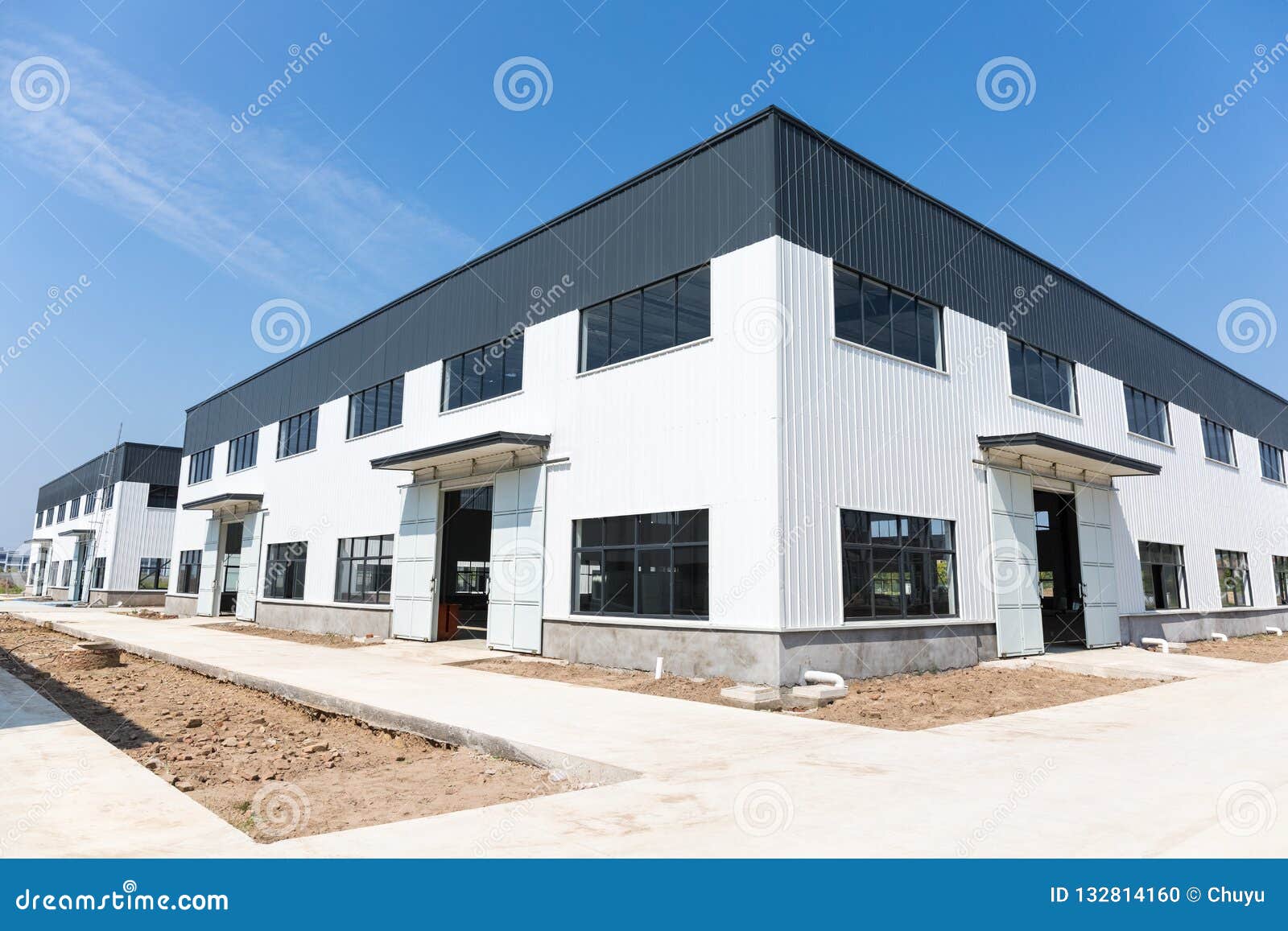 Industrial Standard Workshop Construction Stock Photo - Image of ...