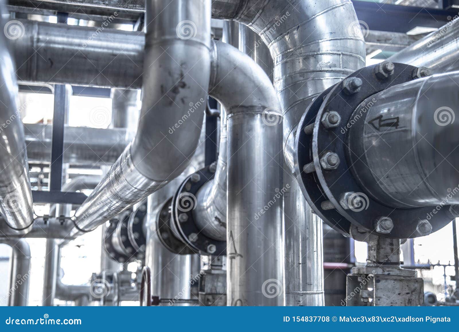 Steam Pipe With A Valve And Manometer Royalty-Free Stock Image ... Steam Pipe With A Valve And Manometer Royalty-Free Stock Image ...