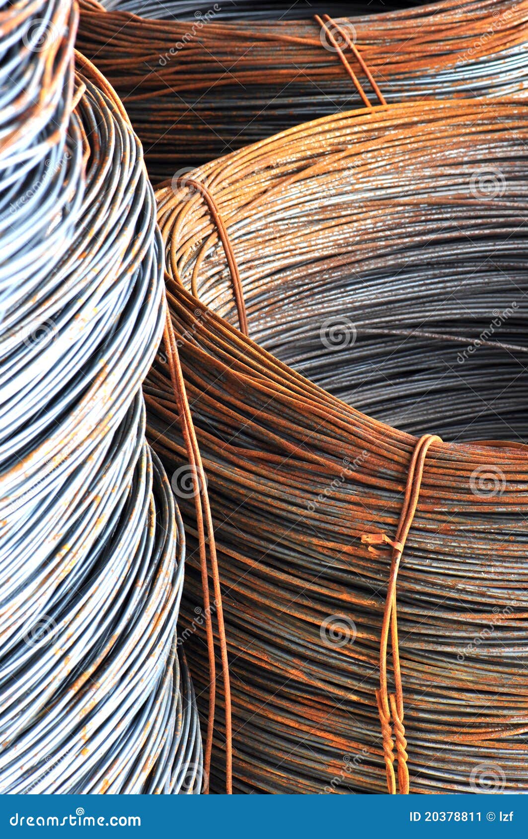 Industrial steel bar stock image. Image of deformed, material - 20378811