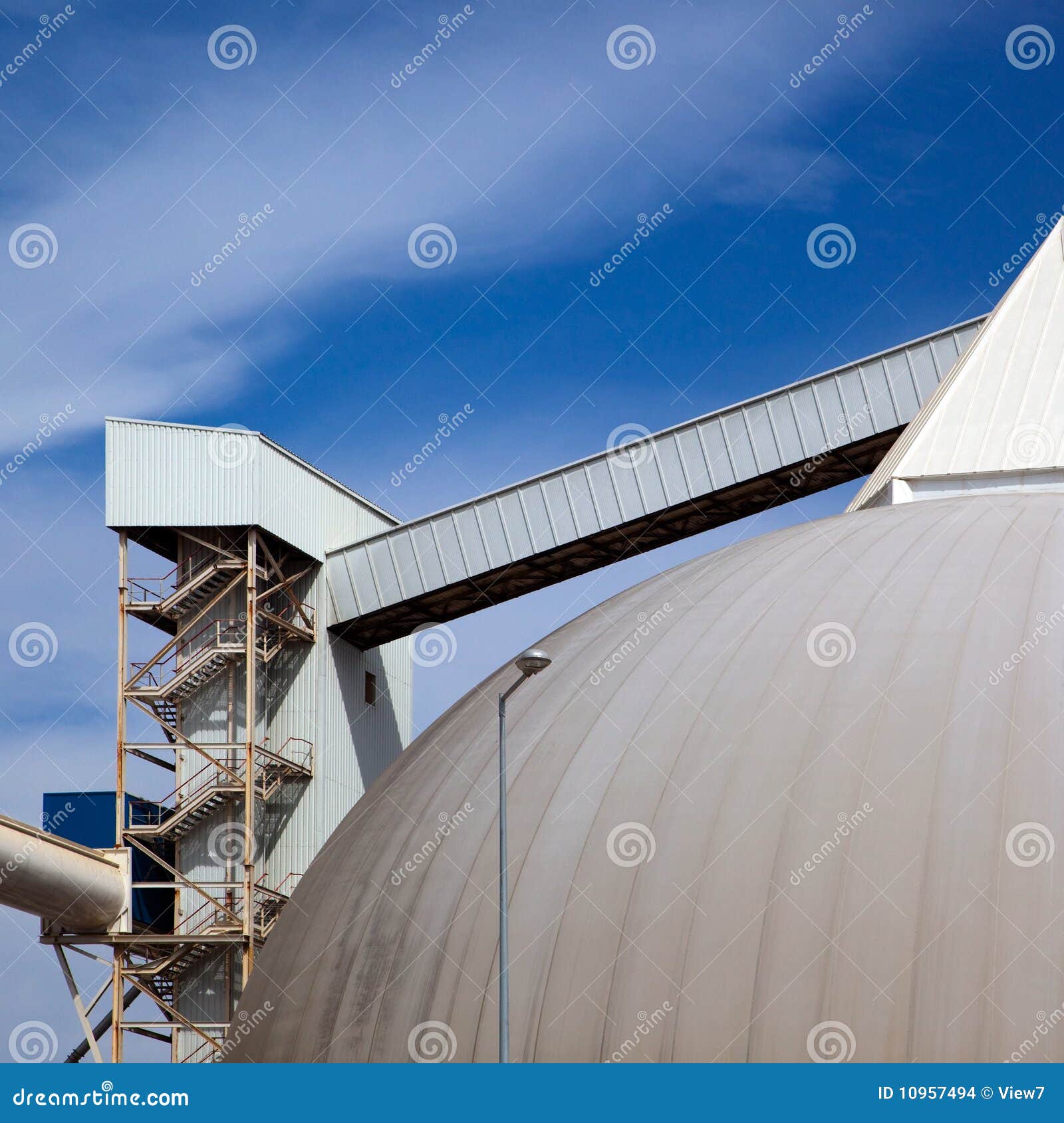 Industrial storage tank stock photo. Image of structure - 10957494