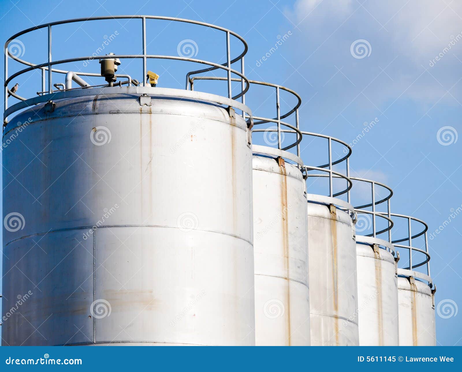 Industrial Storage Tanks Royalty-Free Stock Photography | CartoonDealer ...