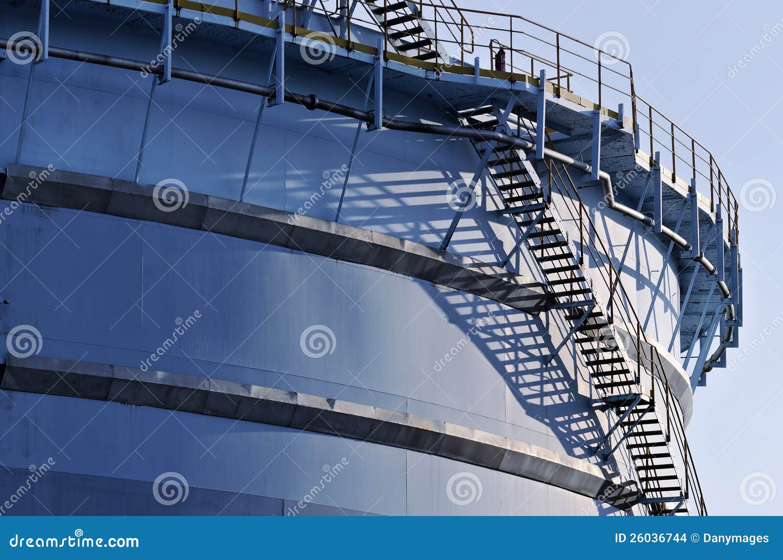Industrial tanks stock photo. Image of petrochemical - 26036744