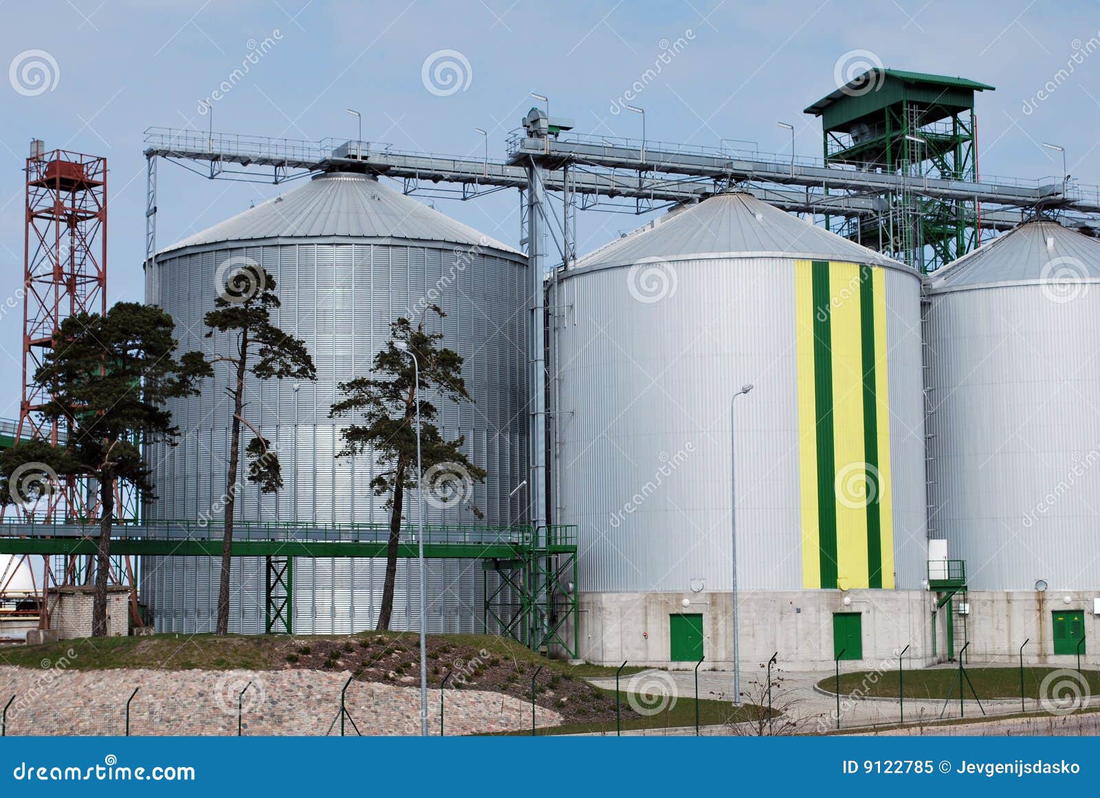 Industrial tanks stock image. Image of barrel, industrial - 9122785