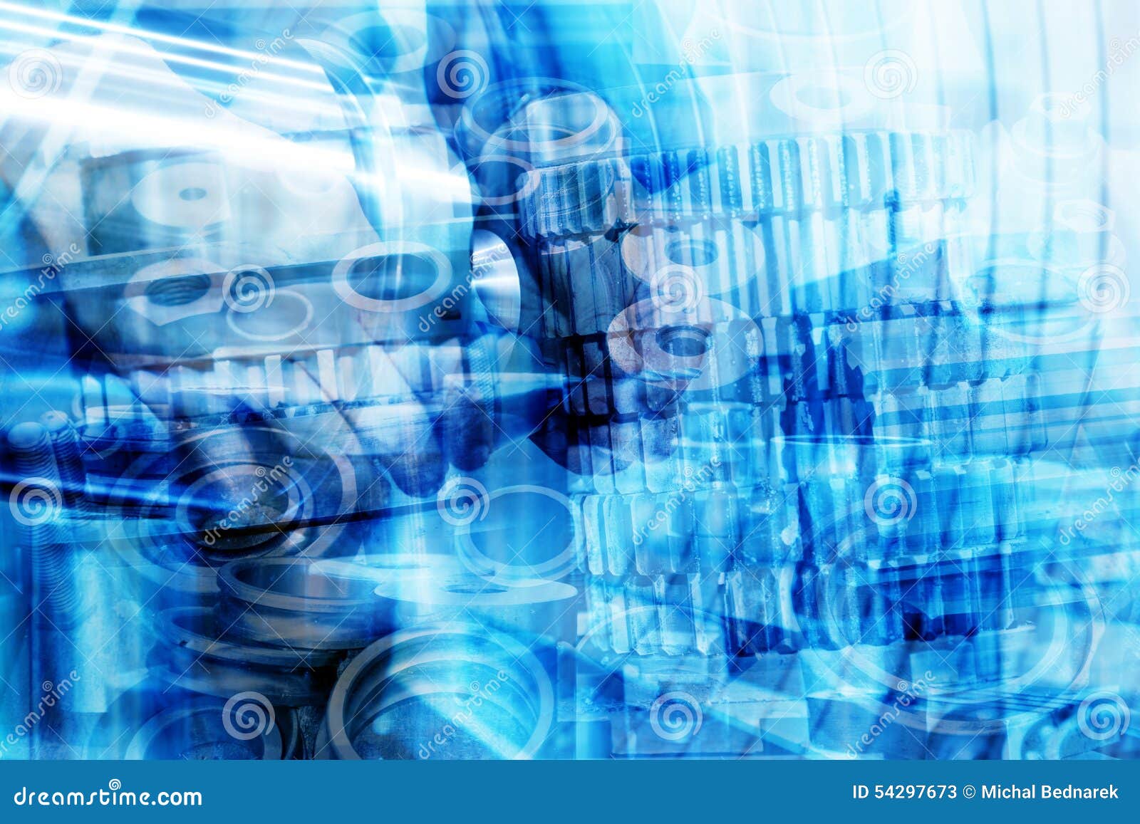 Industrial Technology Abstract Background. Industry Stock Image - Image ...