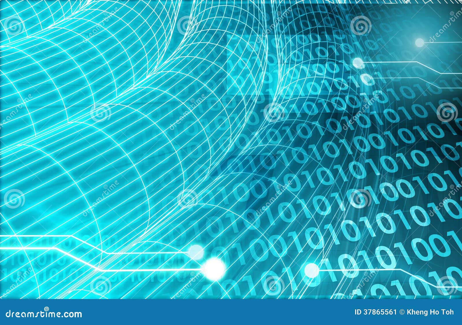 Industrial Technology stock illustration. Illustration of display ...