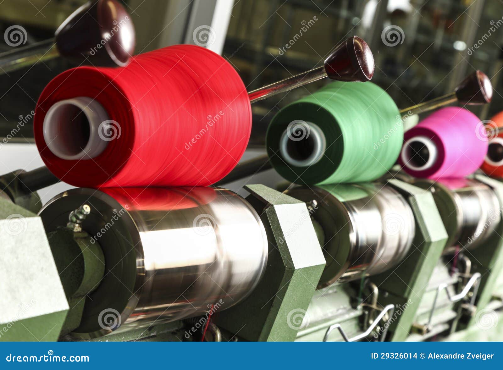 Industrial textile factory stock photo. Image of sewing - 29326014