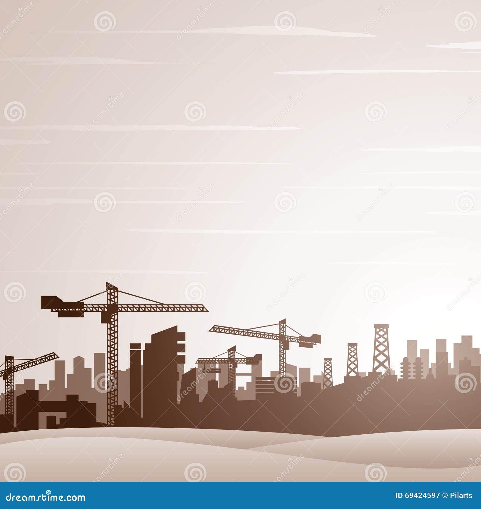 Industrial Theme Background Stock Vector - Illustration of occupation ...