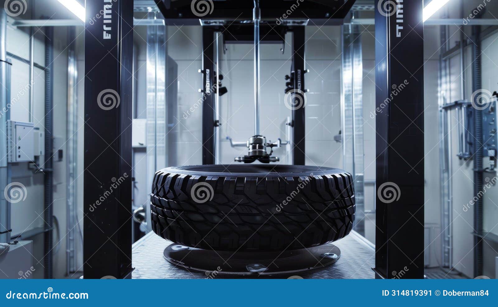 Industrial Tire Testing Facility Demonstrating Resilience and ...