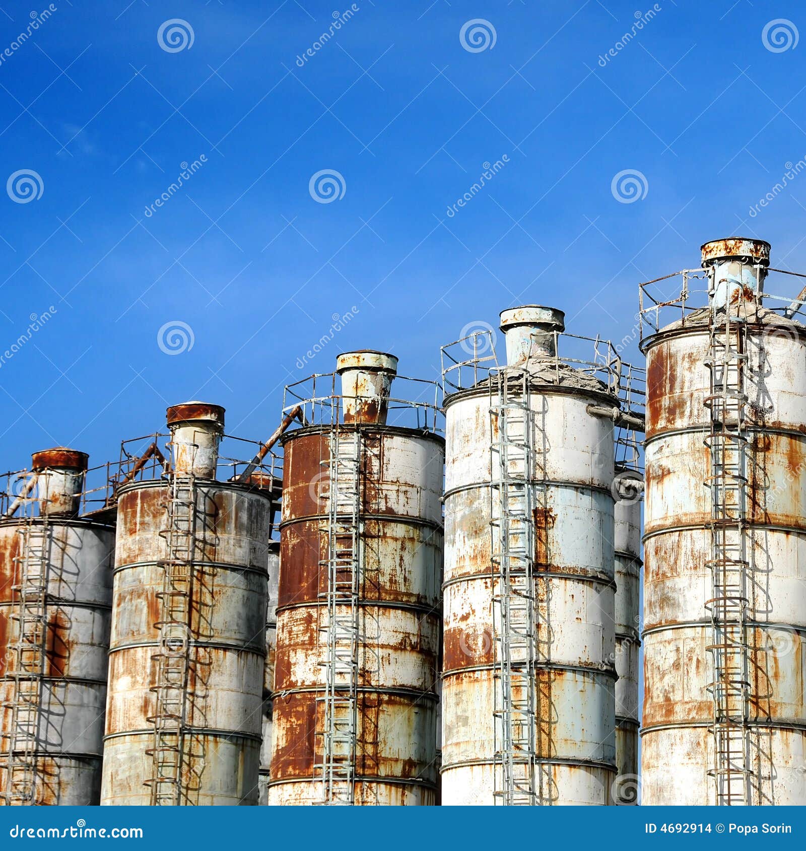 Industrial Towers Picture. Image: 4692914