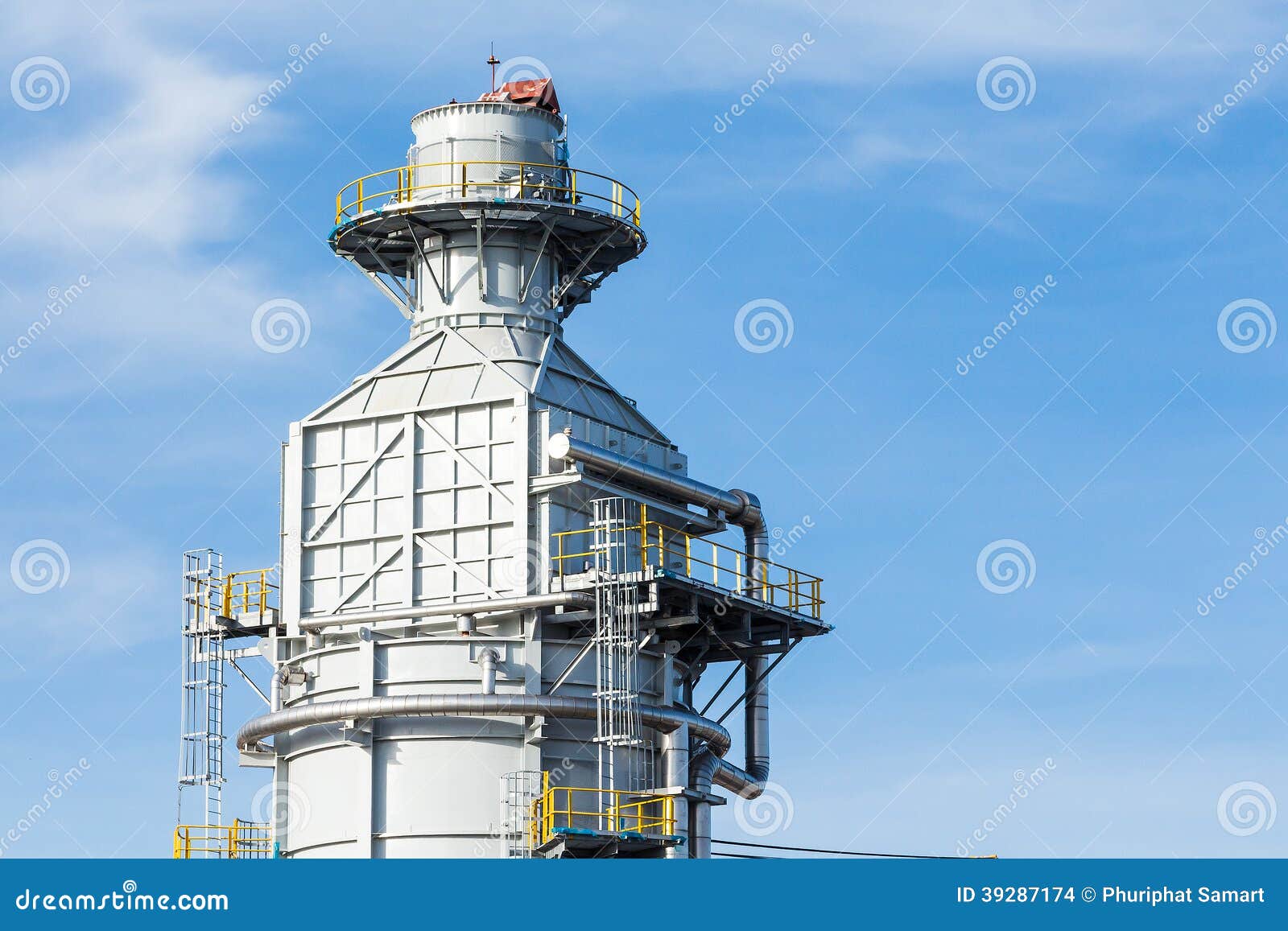 Industrial Tube Factory - Stock Image Stock Photo - Image of liquefied ...