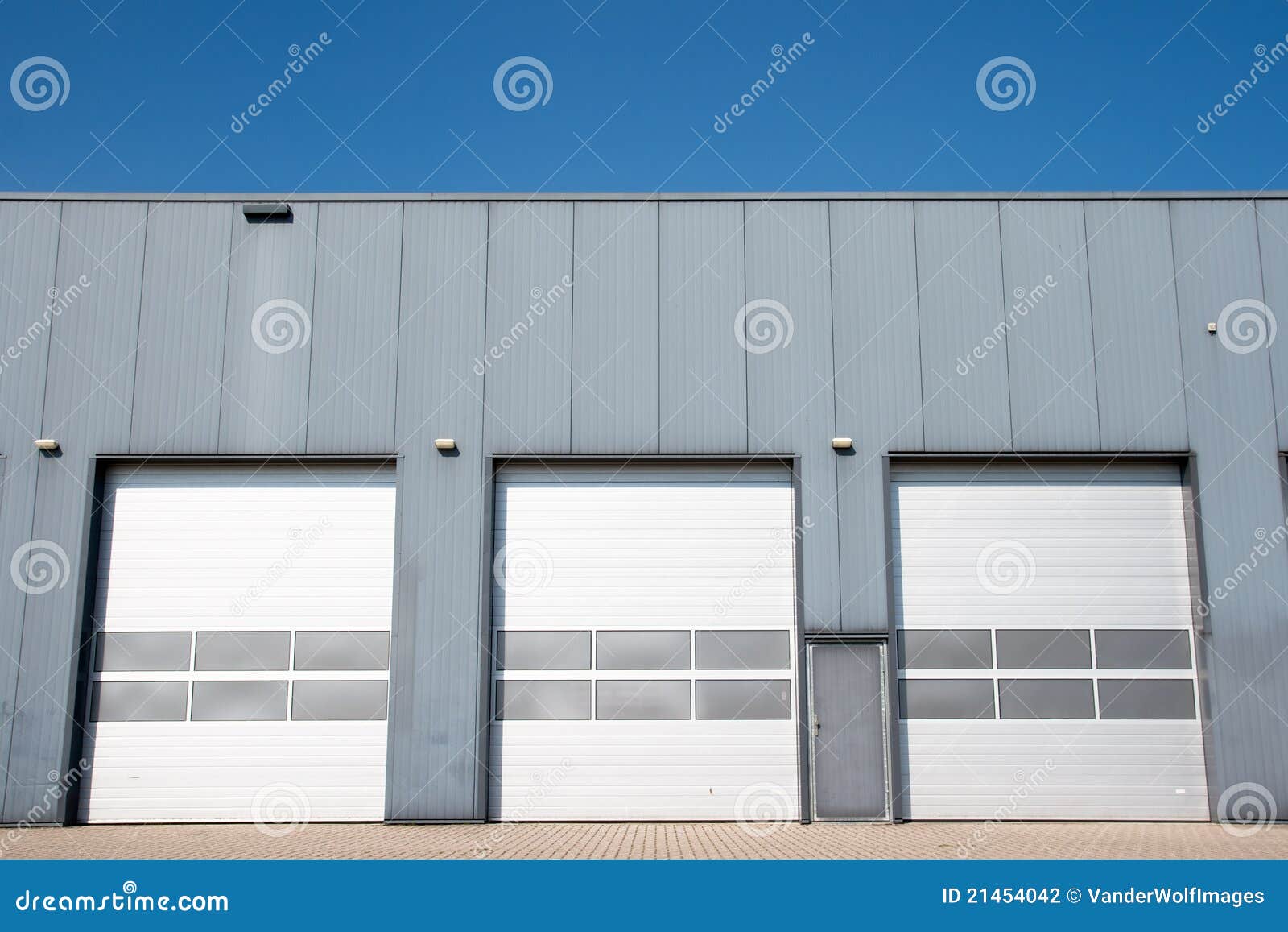 Industrial unit stock photo. Image of doorway, company - 21454042