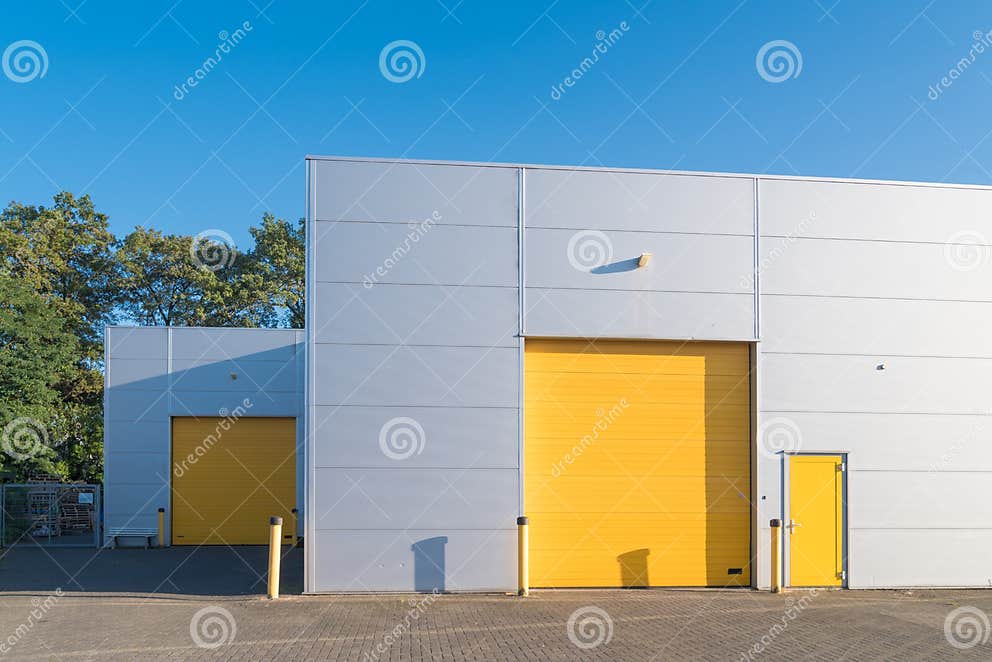 Industrial unit stock image. Image of company, distribution - 197776445