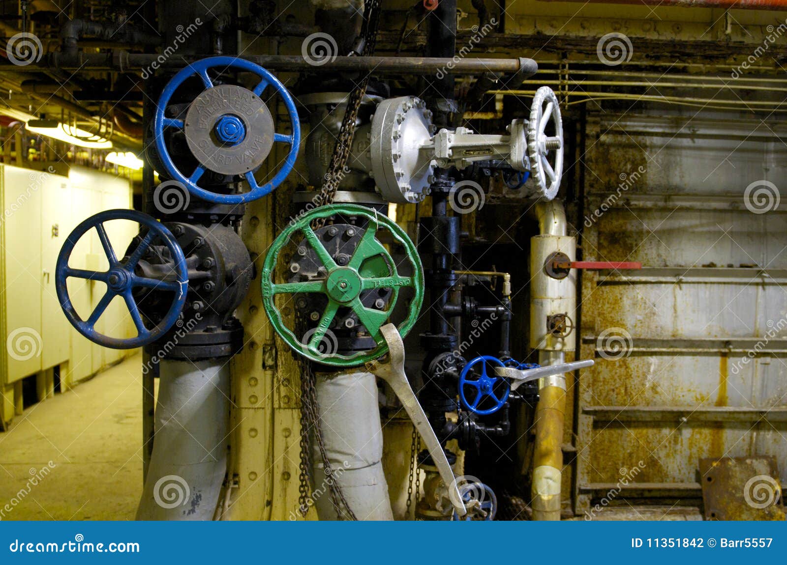 Industrial Valve Wheel stock photo. Image of furnace - 11351842