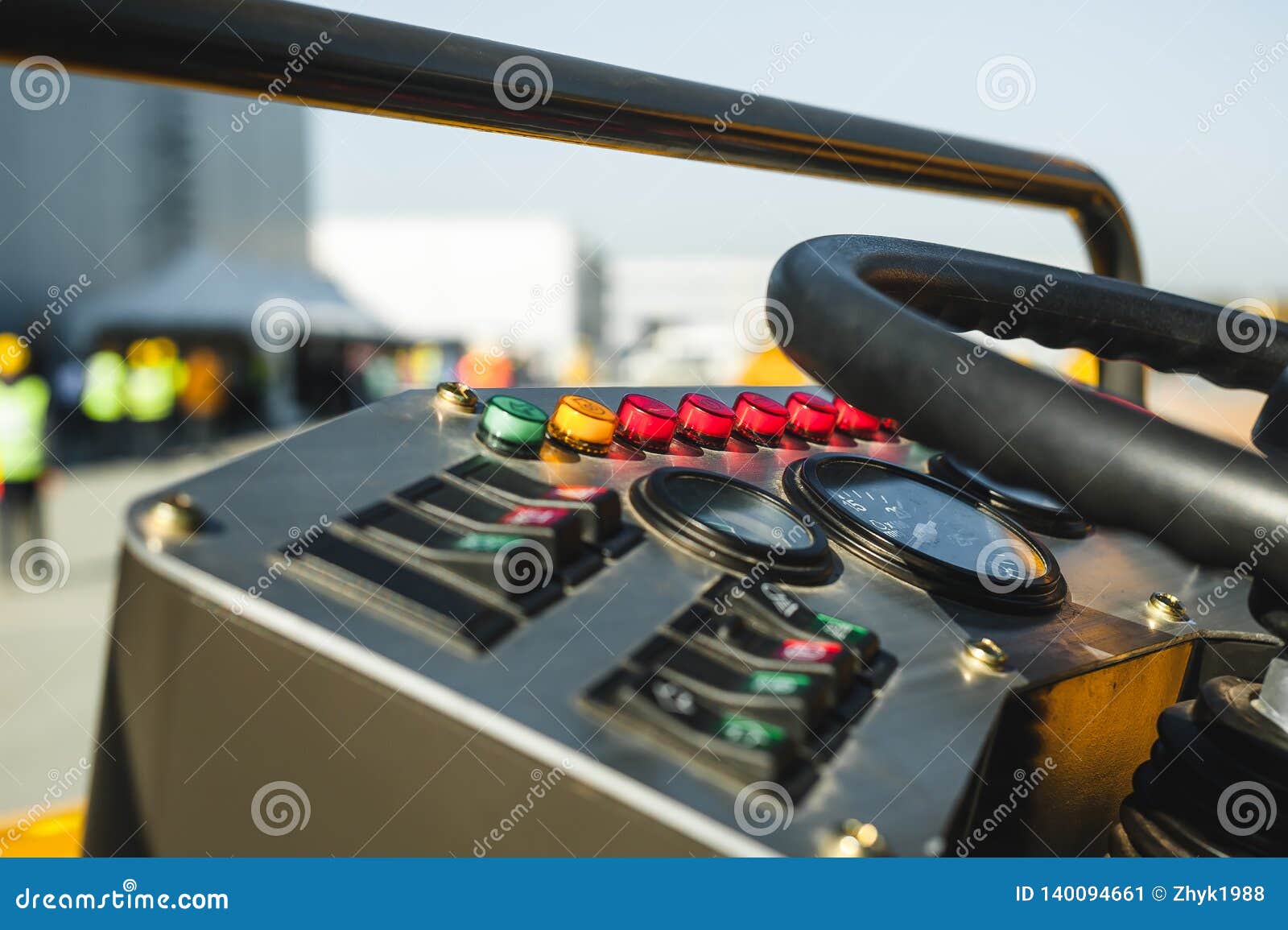 Industrial Vehicle. Heavy Construction Equipment Machine Stock Image ...