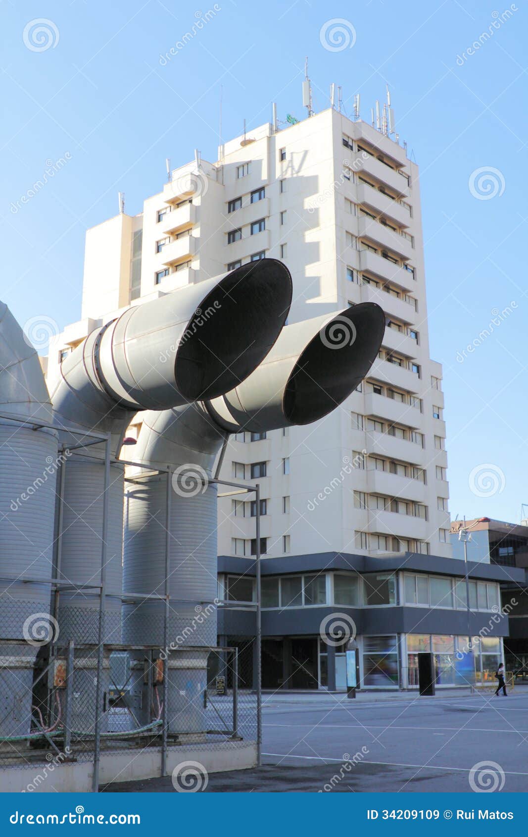 Industrial Ventilation stock image. Image of machinery - 34209109