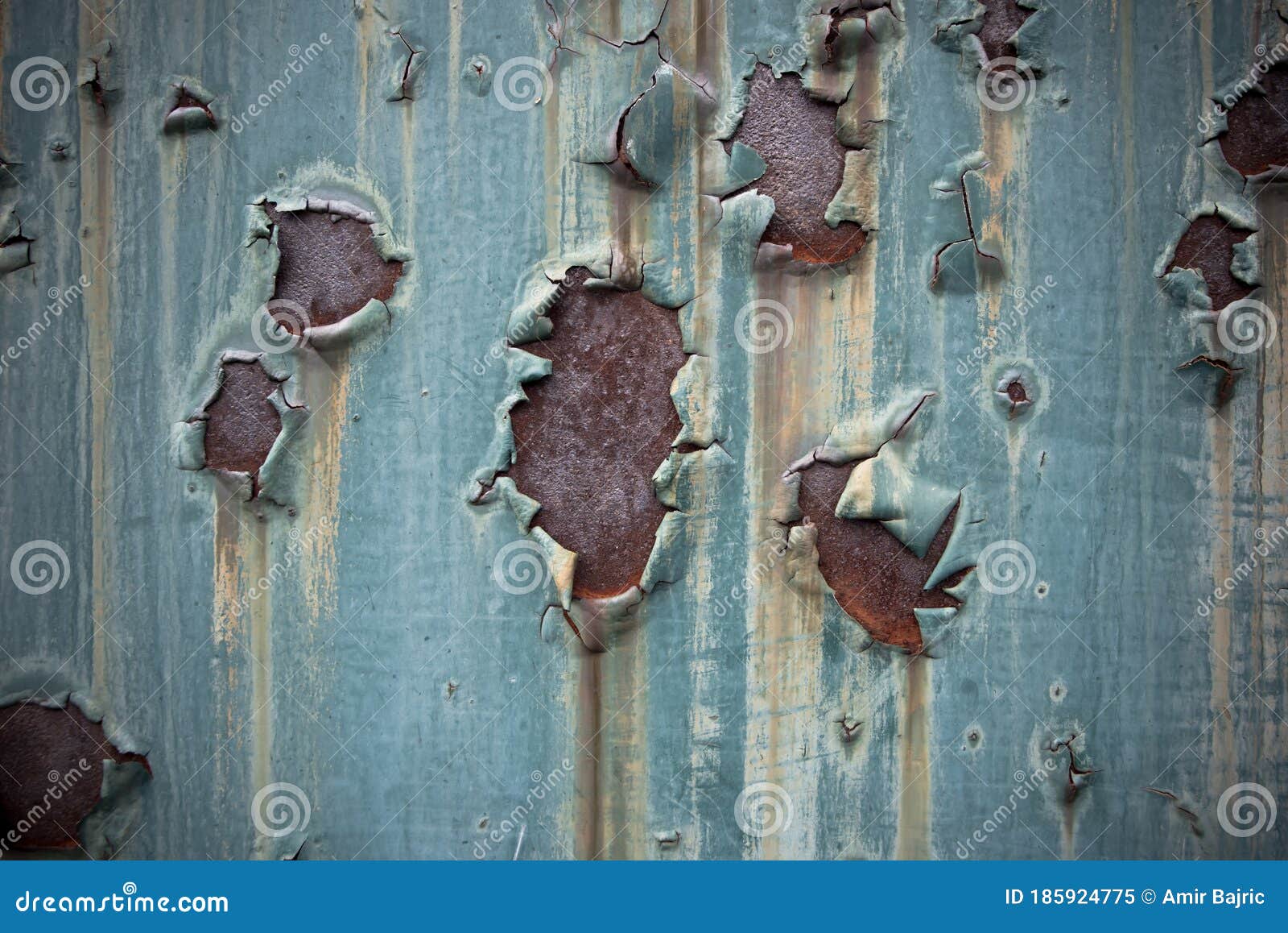 Rusty blue metal texture stock image. Image of background - 185924775