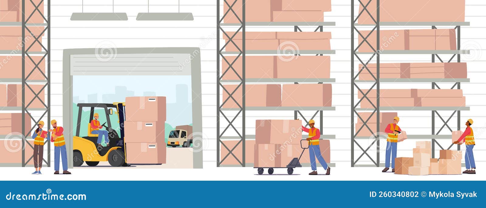 MERCHANDISING Concept Cell Background Royalty-Free Illustration ...