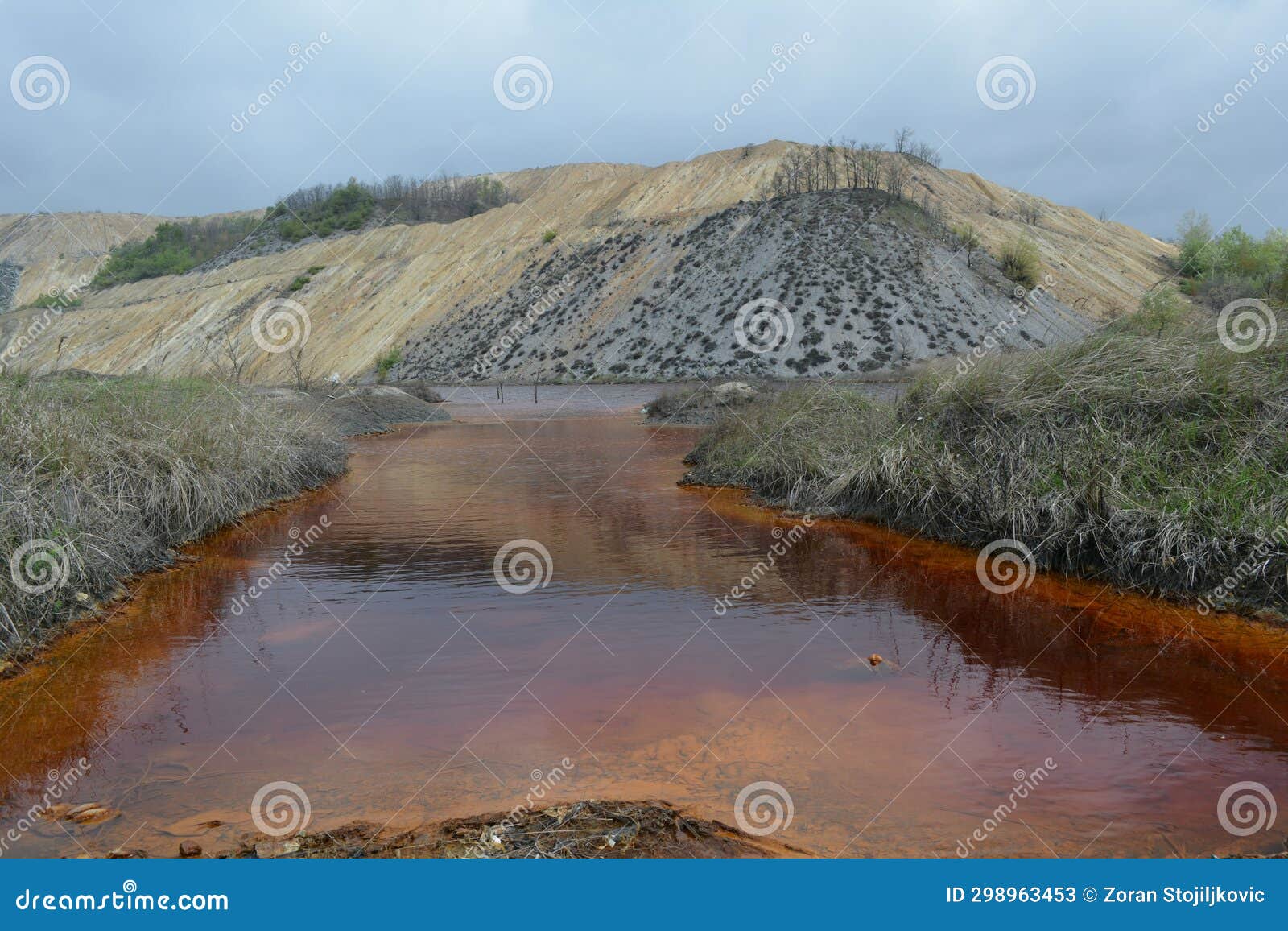 Industrial waste stock image. Image of sand, surface - 298963453