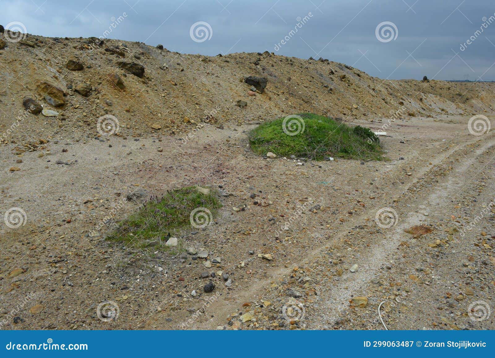 Industrial waste stock image. Image of mining, rock - 299063487
