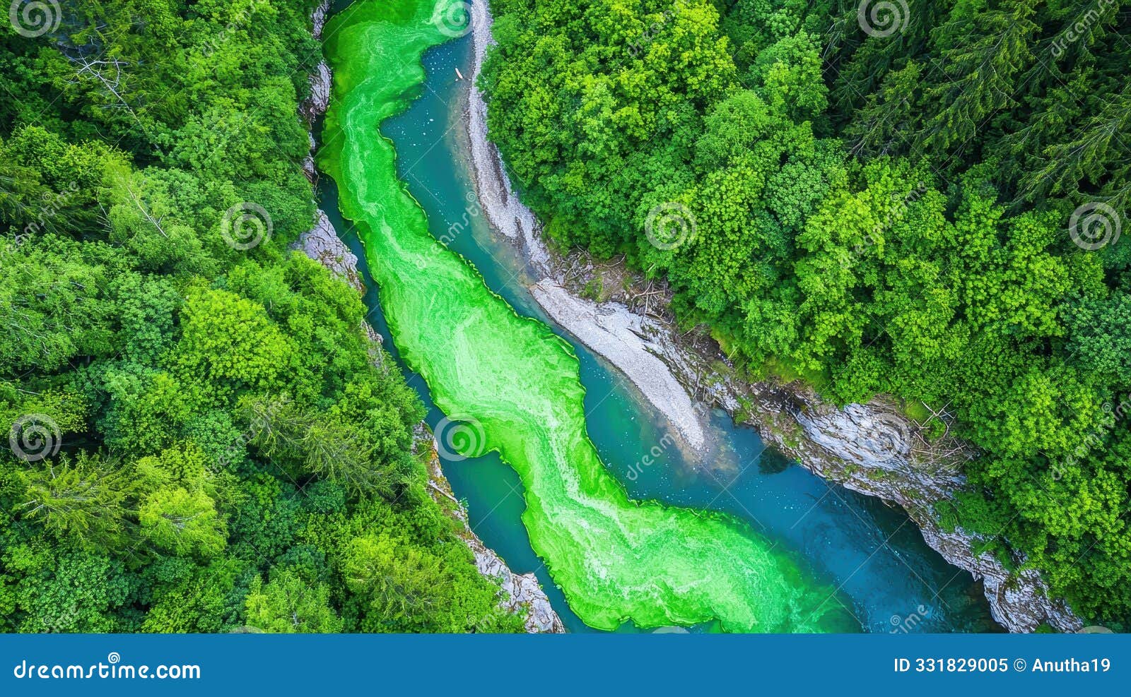 Industrial Waste Polluting River: a Visual Representation of ...