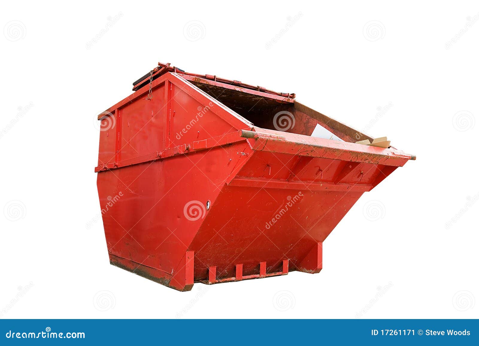 Industrial Waste Skip stock image. Image of demolition - 17261171