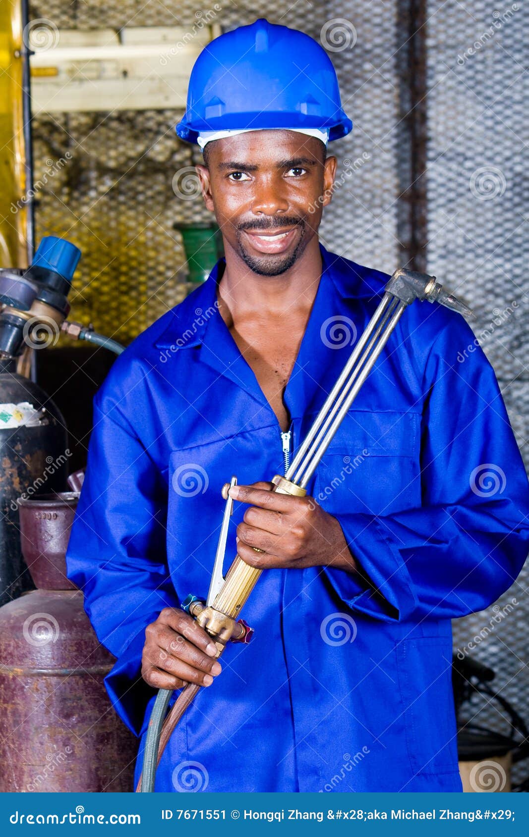 Industrial welder stock image. Image of googles, american - 7671551