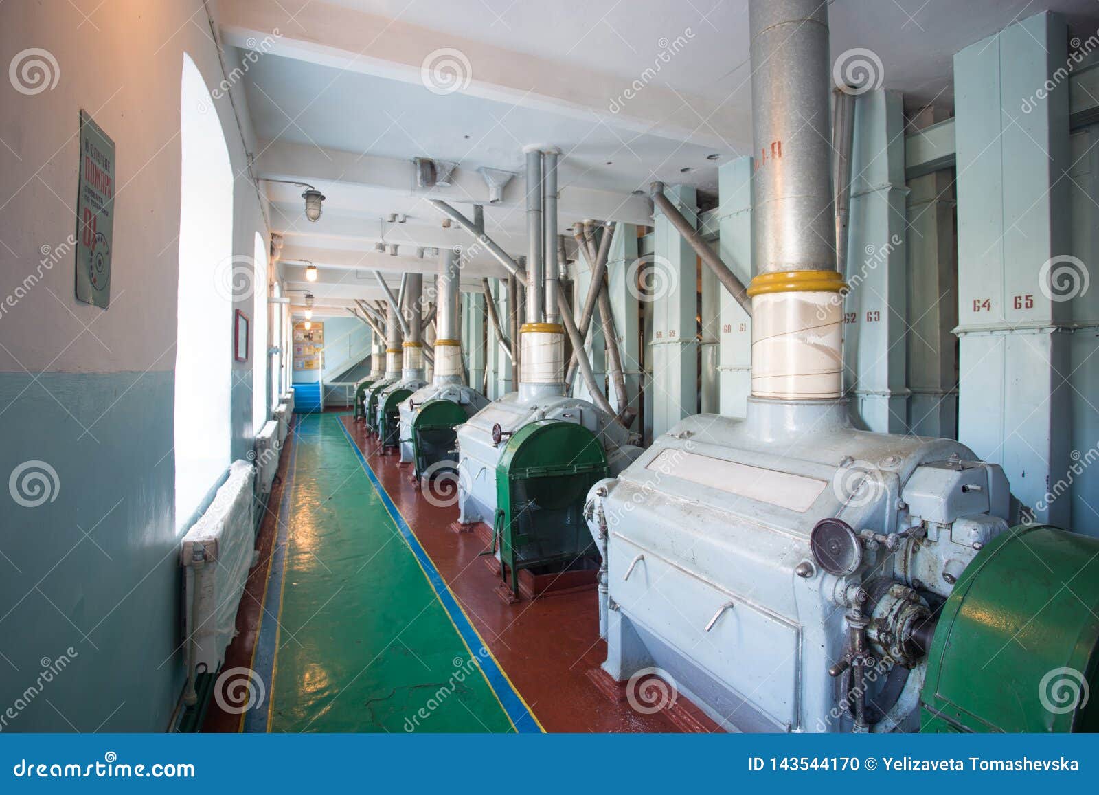 Old Soviet Grain. Remnants Of Soviet Civilization. Very Atmospheric ...