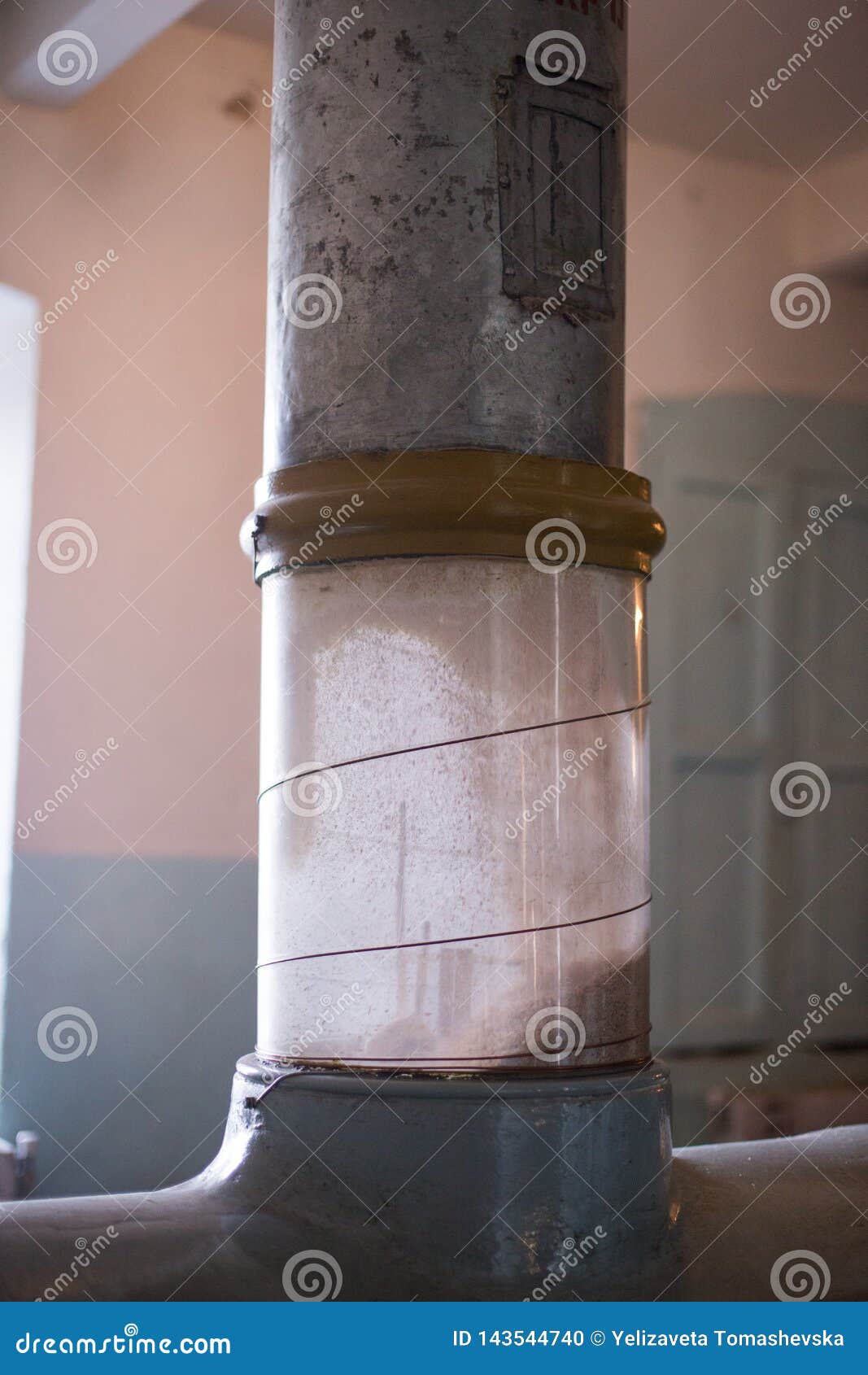 Old Soviet Grain. Remnants Of Soviet Civilization. Very Atmospheric ...