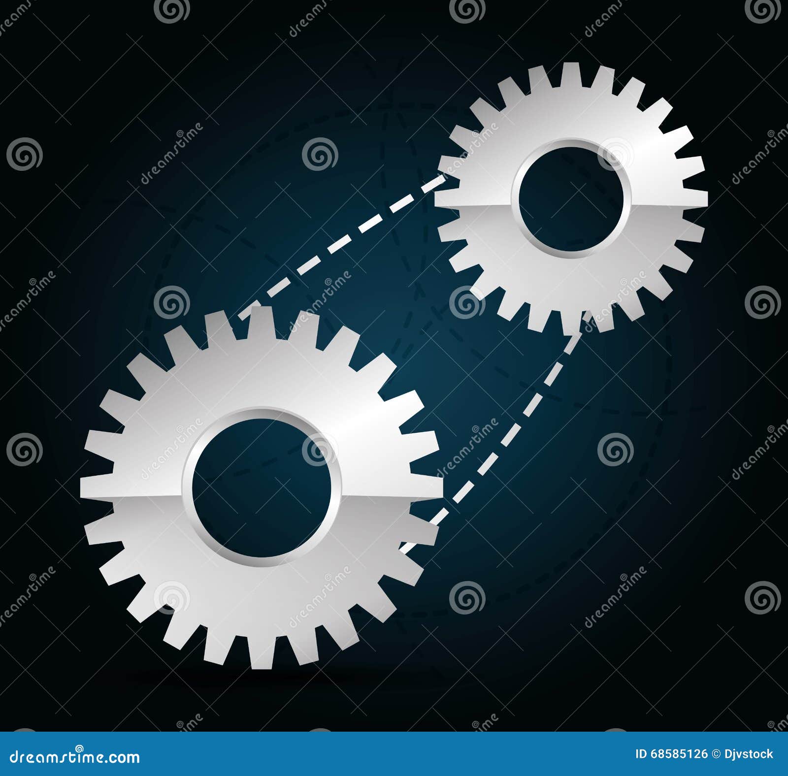 Industrial Wheel Design, Vector Illustration Stock Vector ...