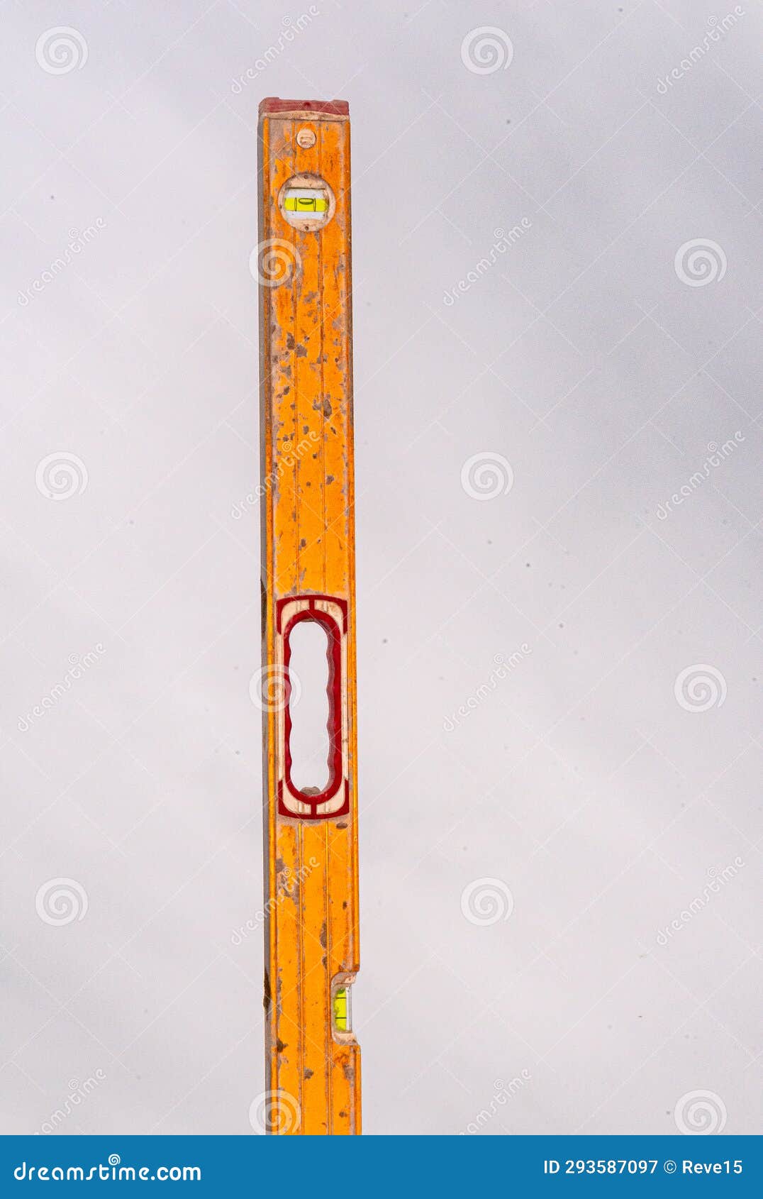 Industrial, wood level stock image. Image of close, yellow - 293587097