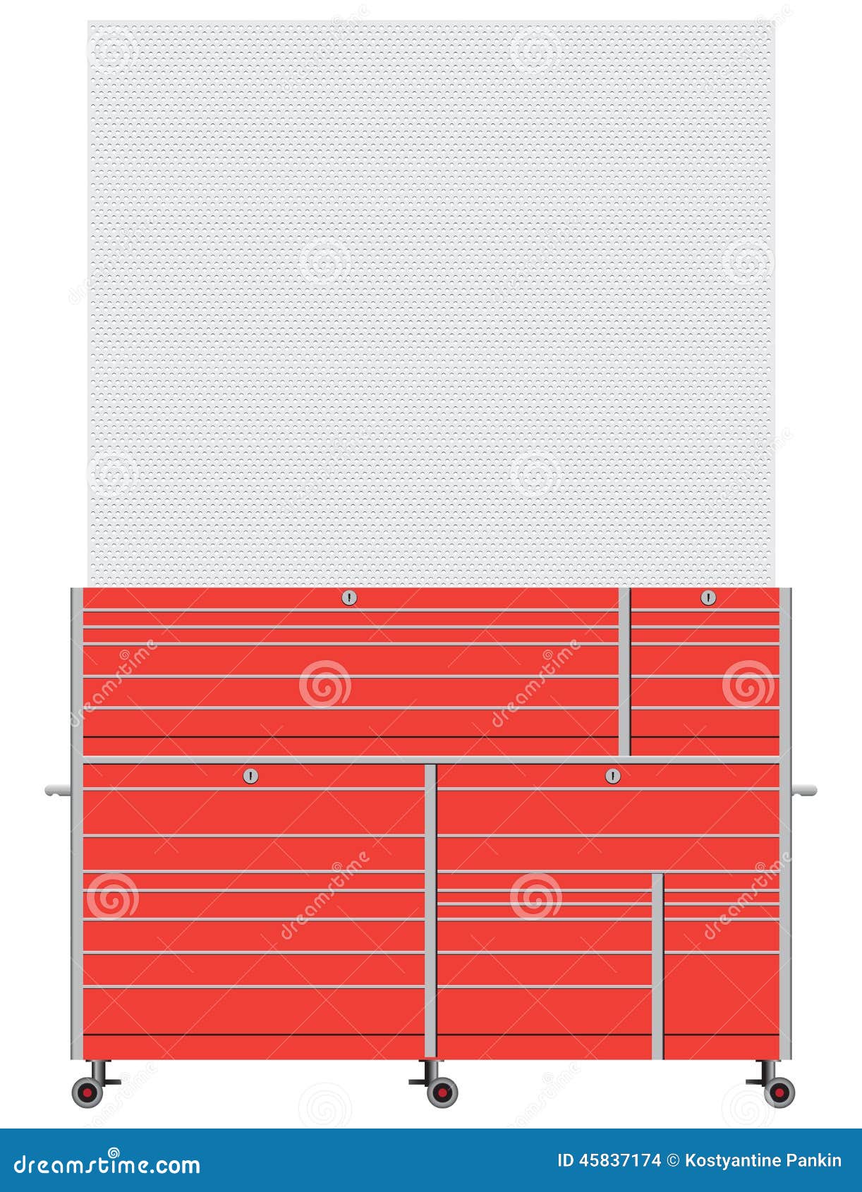 Industrial workbench stock vector. Illustration of workbench - 45837174