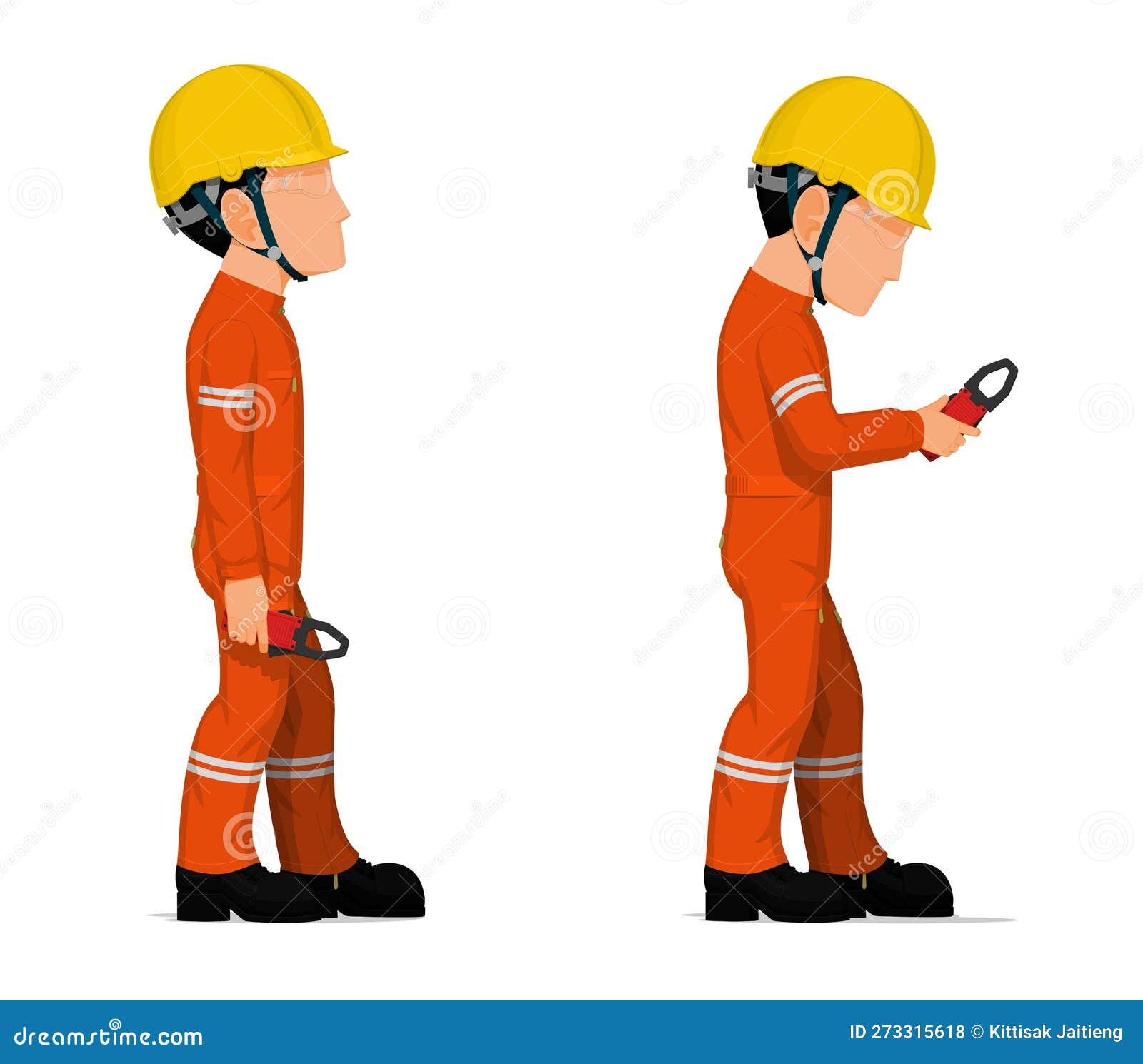 Clamp Meter Black Icon. Current Digital Clamp Meter. Vector ...