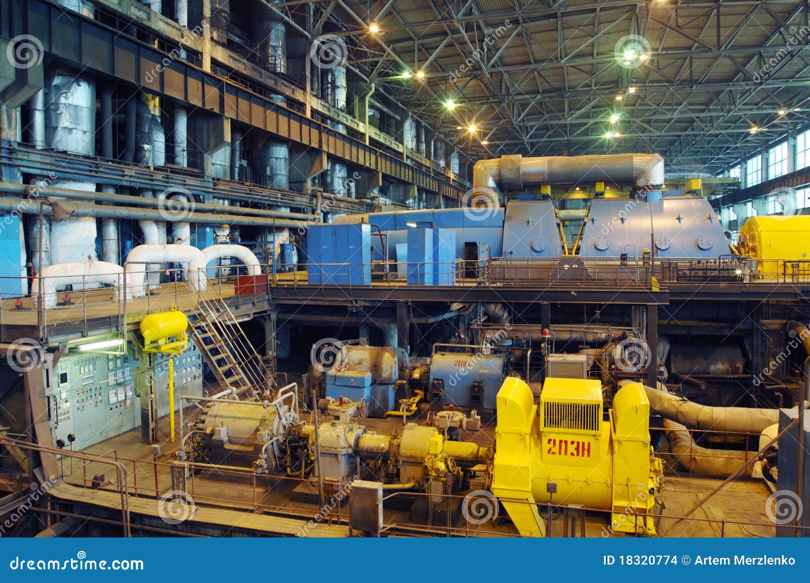 Industrial workshop stock photo. Image of internal, interior - 18320774