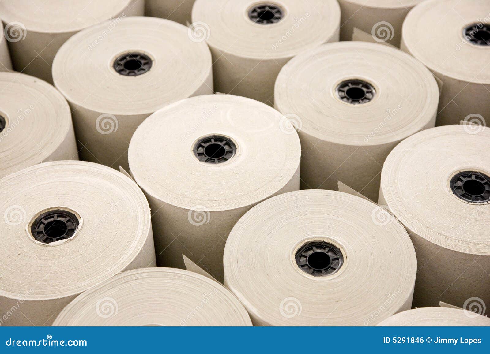 Industriella pappersrullar arkivfoto. Bild av rulle, skriva - 5291846