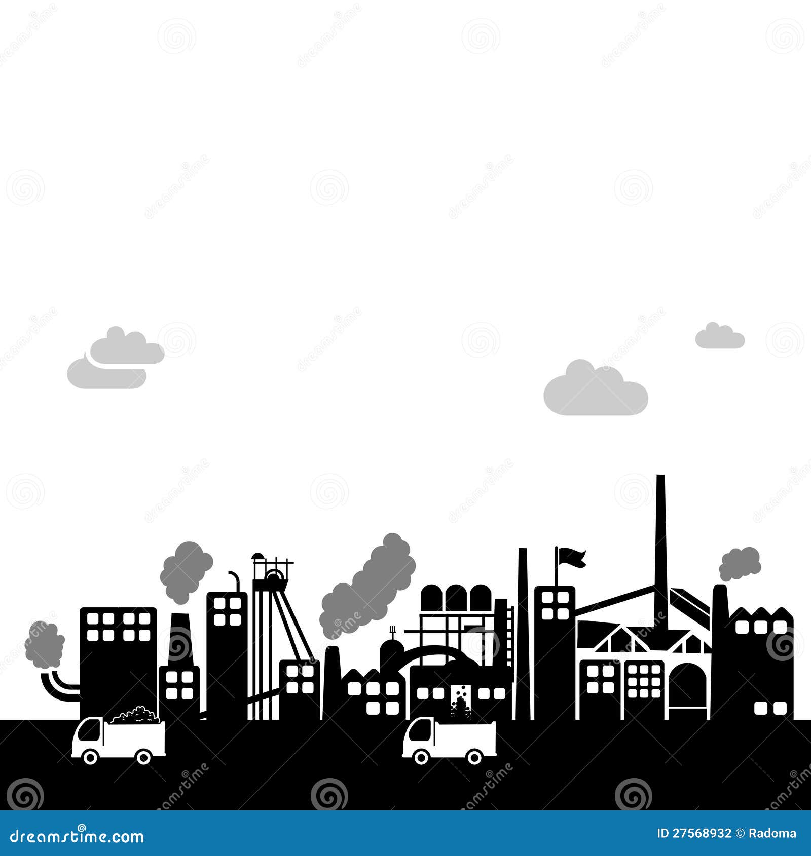 Industry Background - Industrial Concept Stock Illustration ...