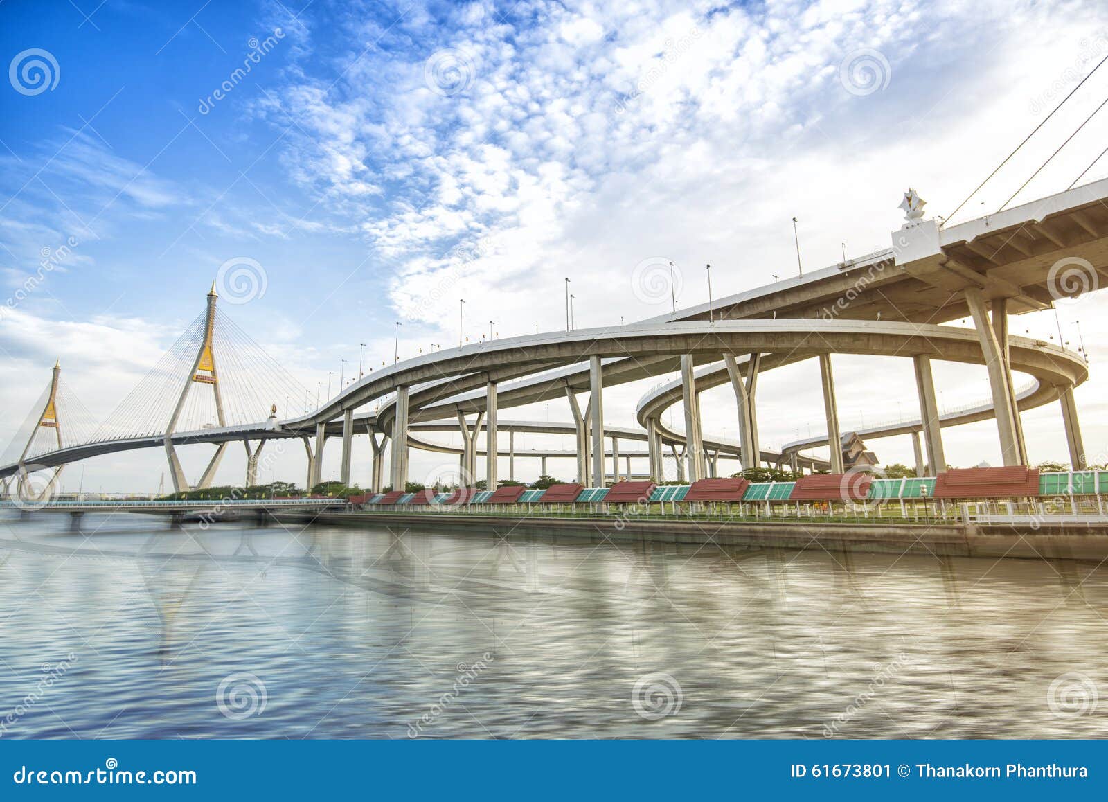 Industry Circle Bridge stock image. Image of seaport - 61673801