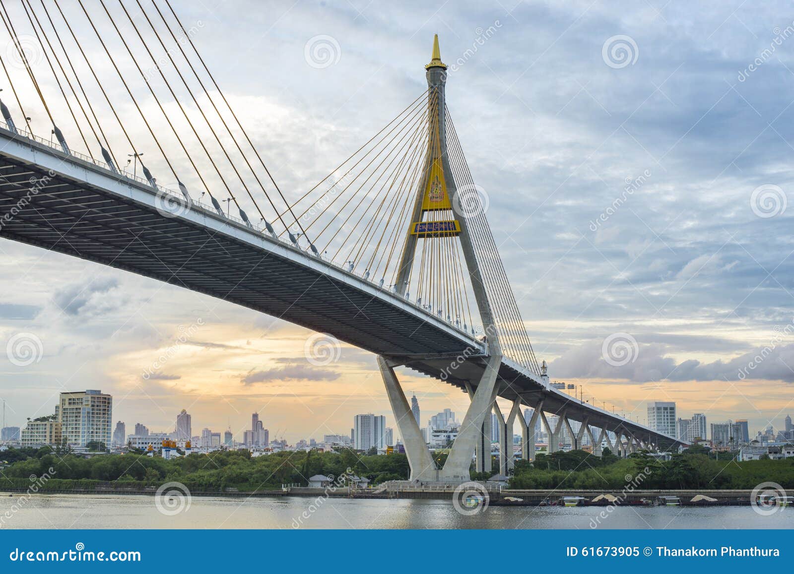 Industry Circle Bridge stock image. Image of high, bridge - 61673905