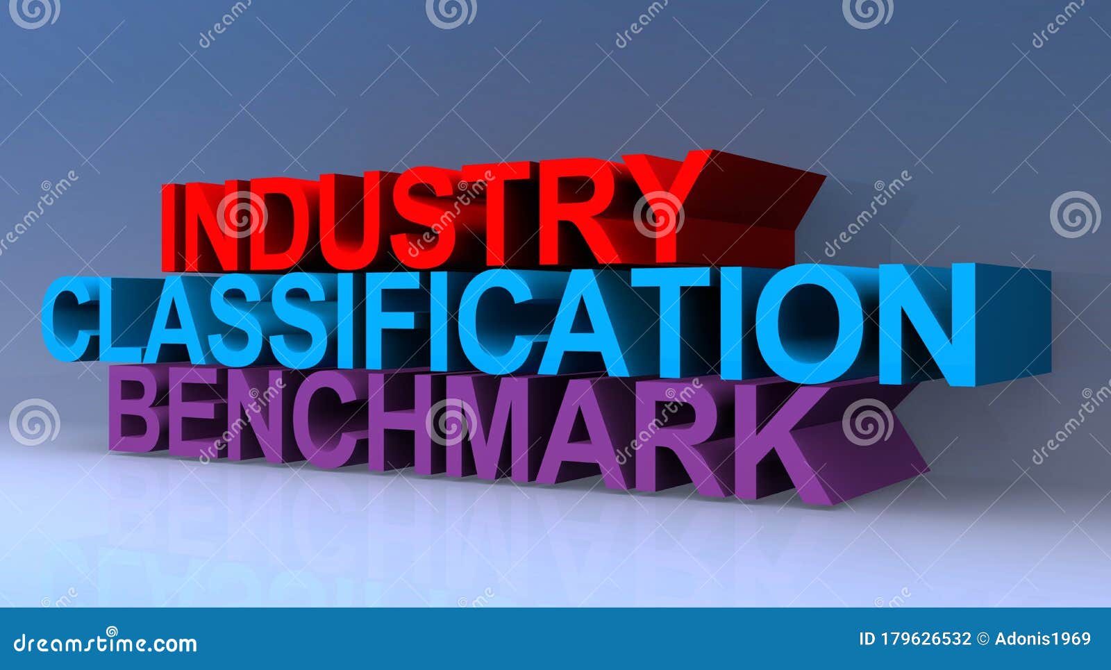 ICB, Industry Classification Benchmark. Concept With Keywords, Letters ...