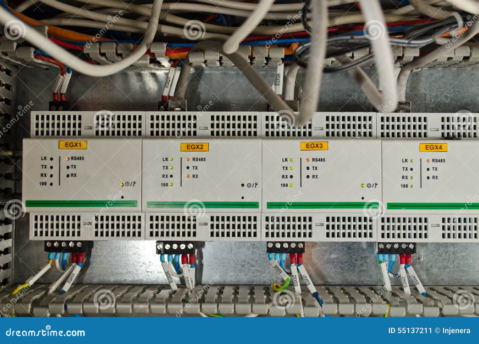 Industry Control Panel stock image. Image of industry - 55137211