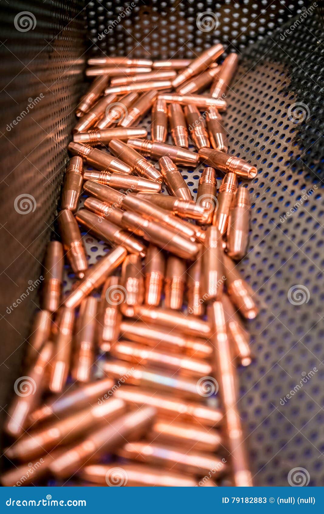 Industry Copper cap tips stock image. Image of industrial - 79182883