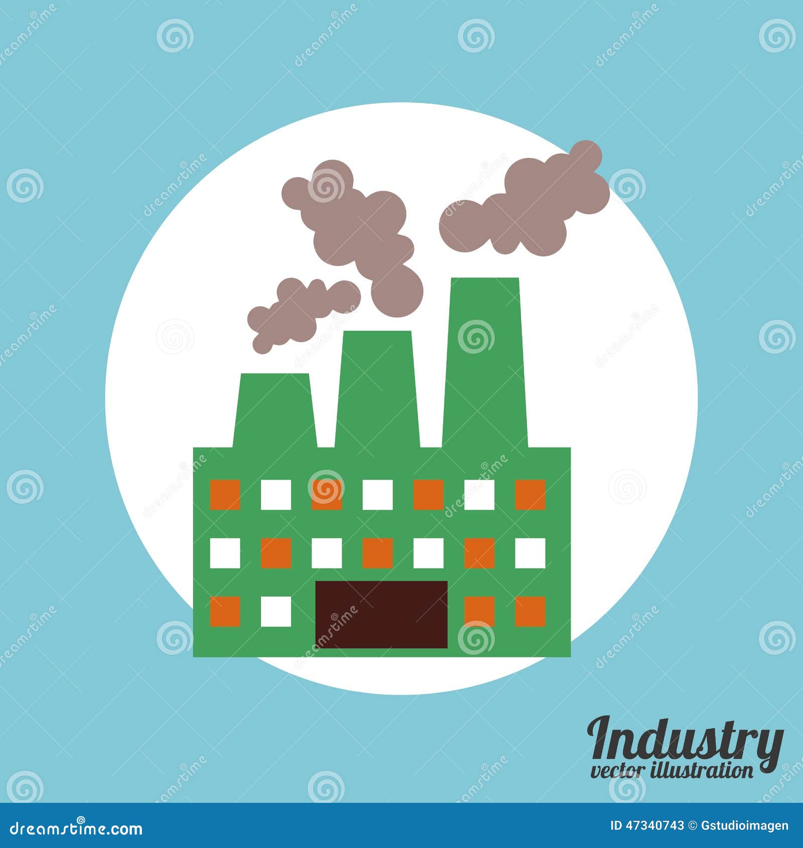Industry design stock vector. Illustration of heavy, seal - 47340743