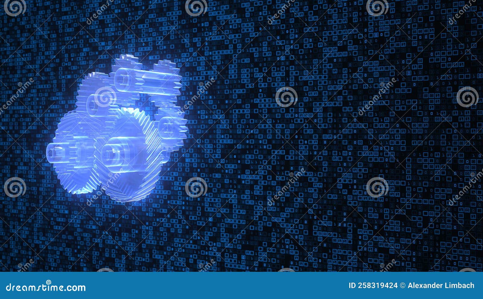 Industry 4.0, Digital Development Stock Illustration - Illustration of ...