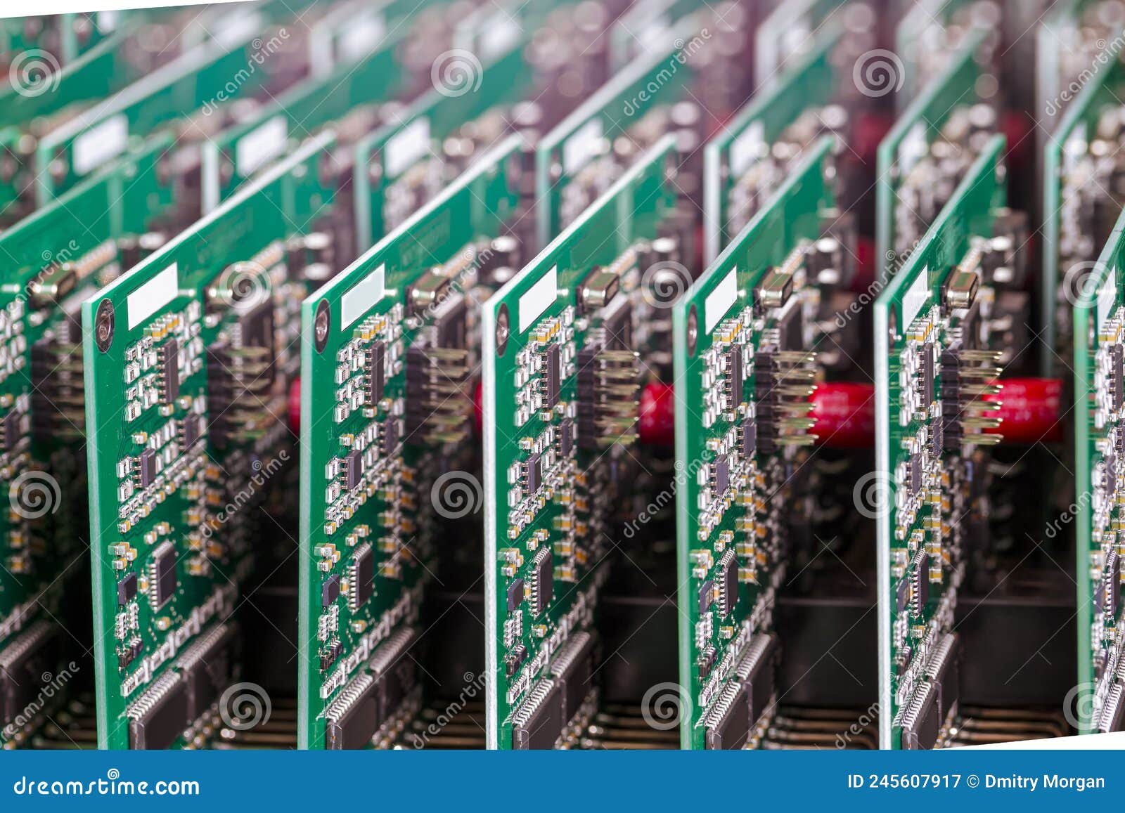 Batch Of Ready To Use Printed Circuit Boards With Surface Mounted Chips ...
