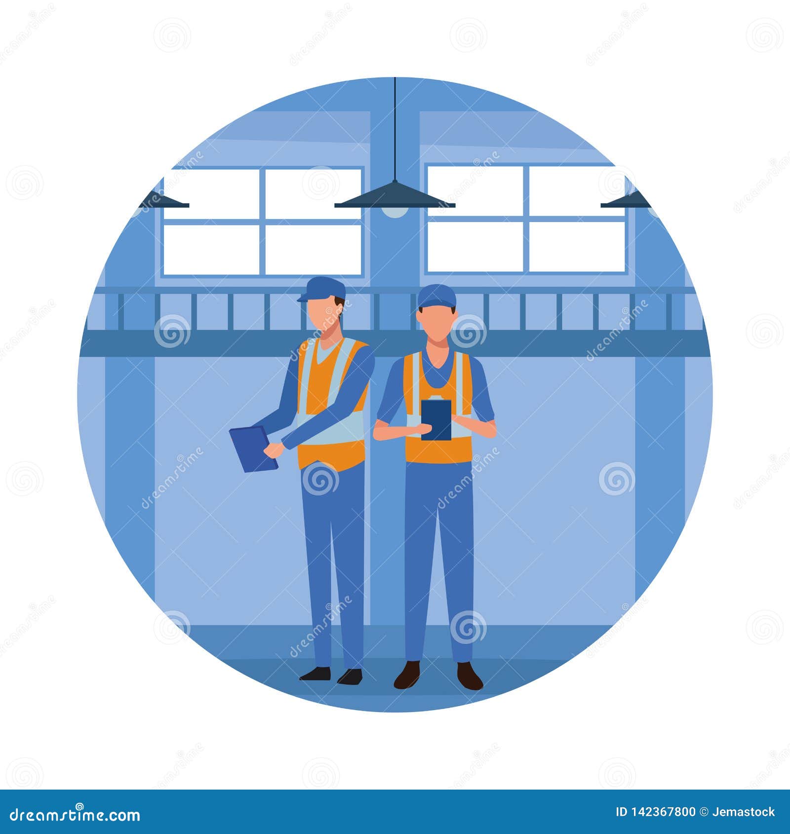 Industry factory cartoon stock vector. Illustration of equipment ...