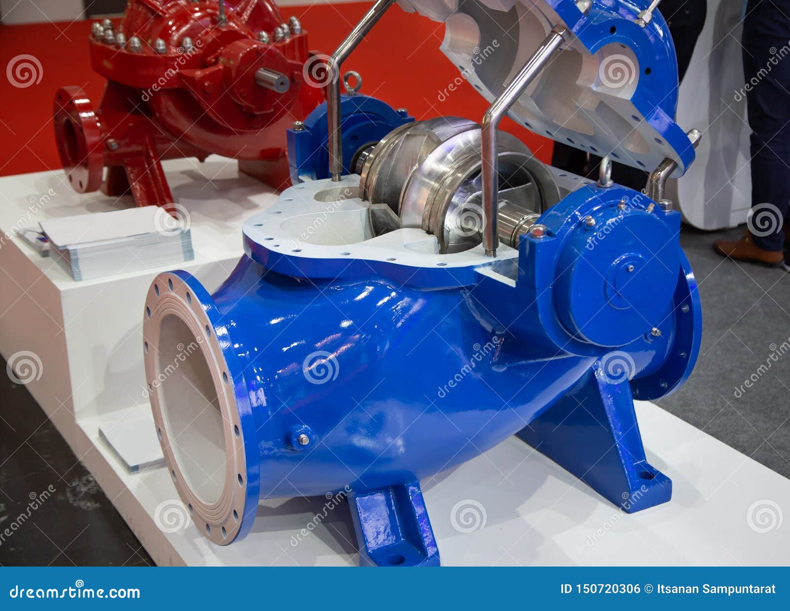 Split Case Pump stock photo. Image of pressure, plumbing - 150720306