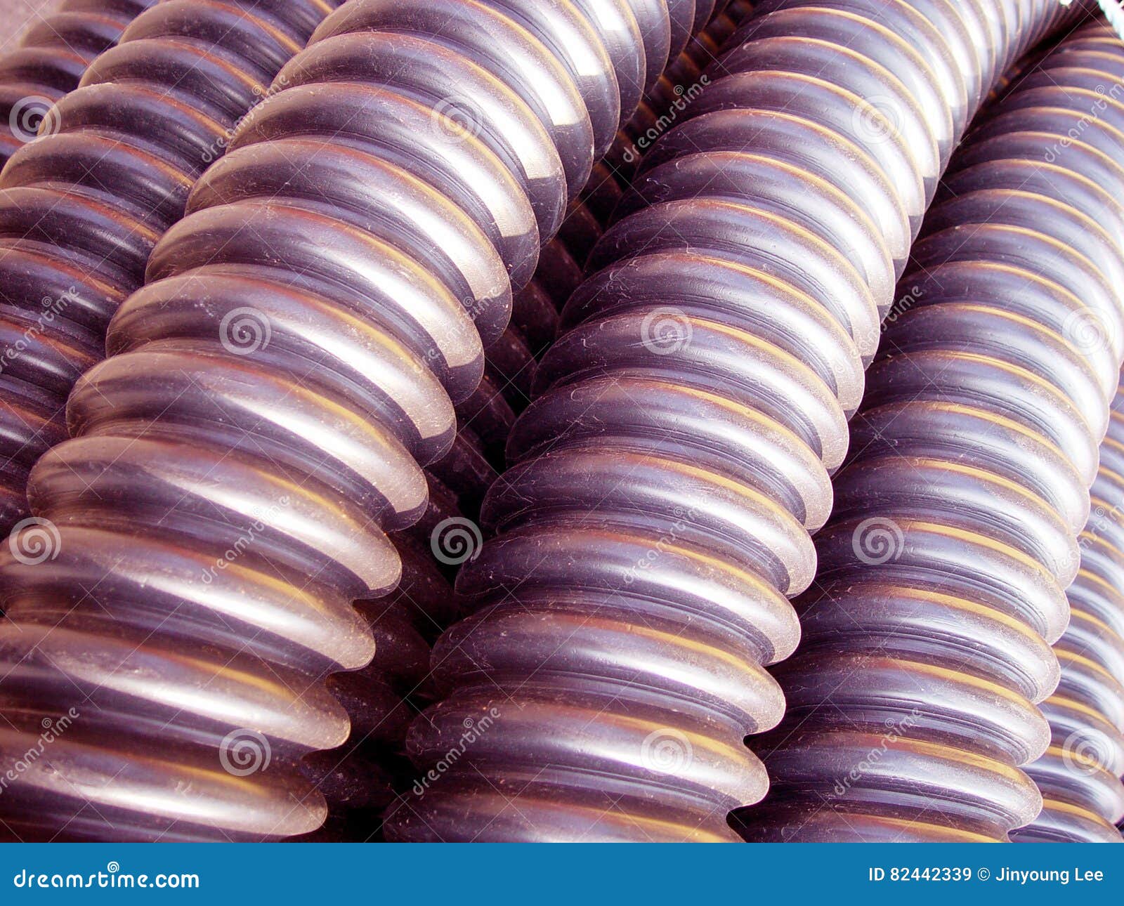 Industry stock image. Image of brown, plastic, pipe, wrinkled - 82442339