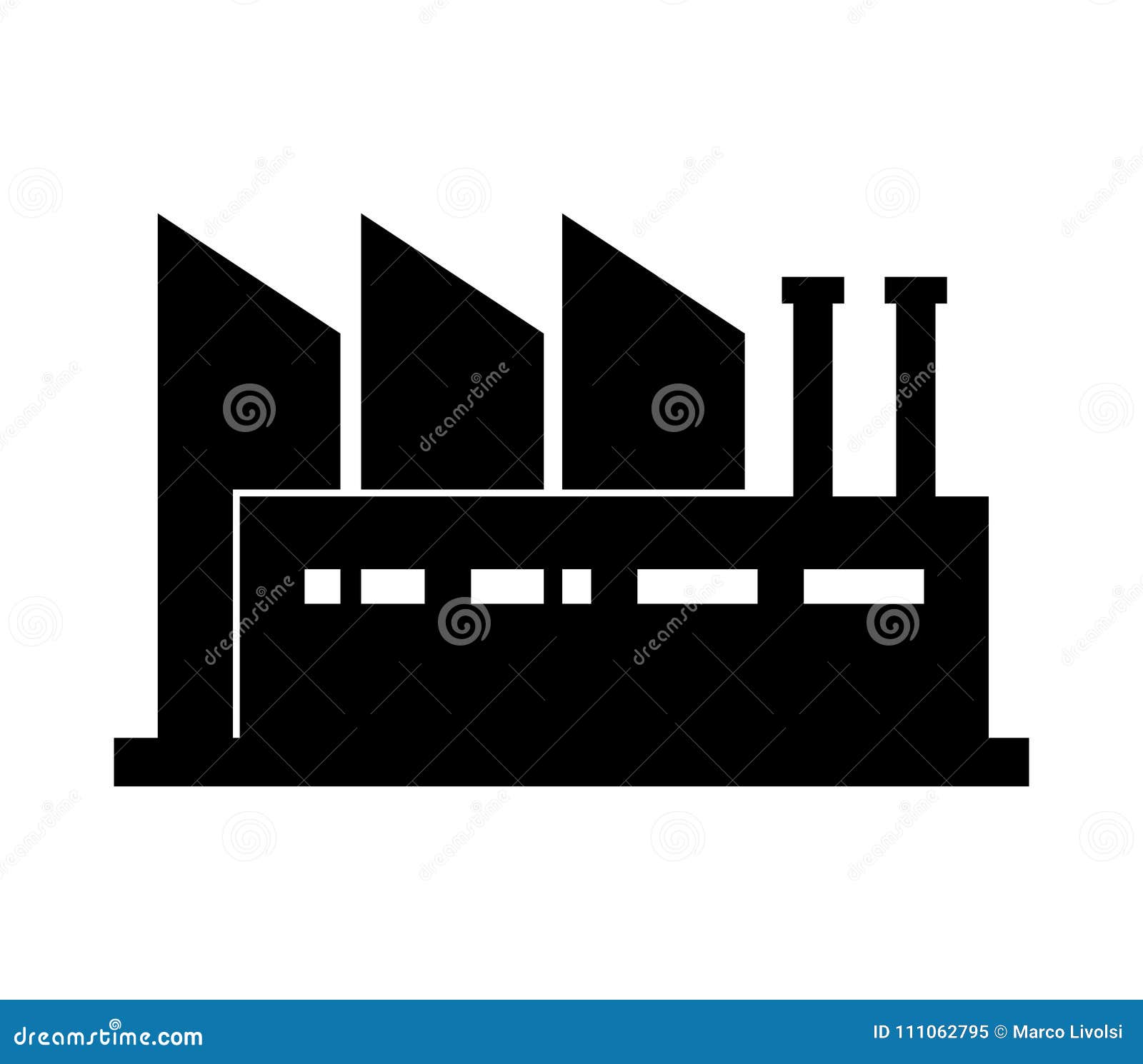 Industry icon stock illustration. Illustration of design - 111062795