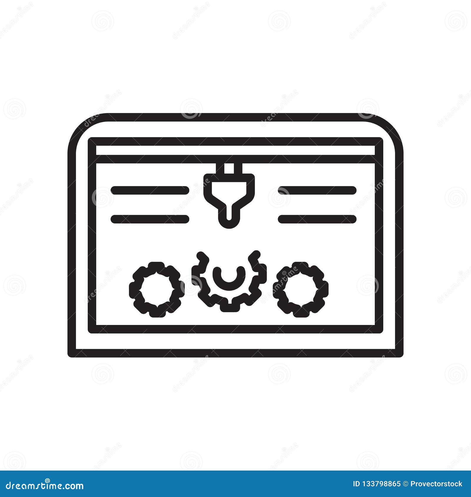 Industry Icon Vector Isolated on White Background, Industry Sign Stock ...