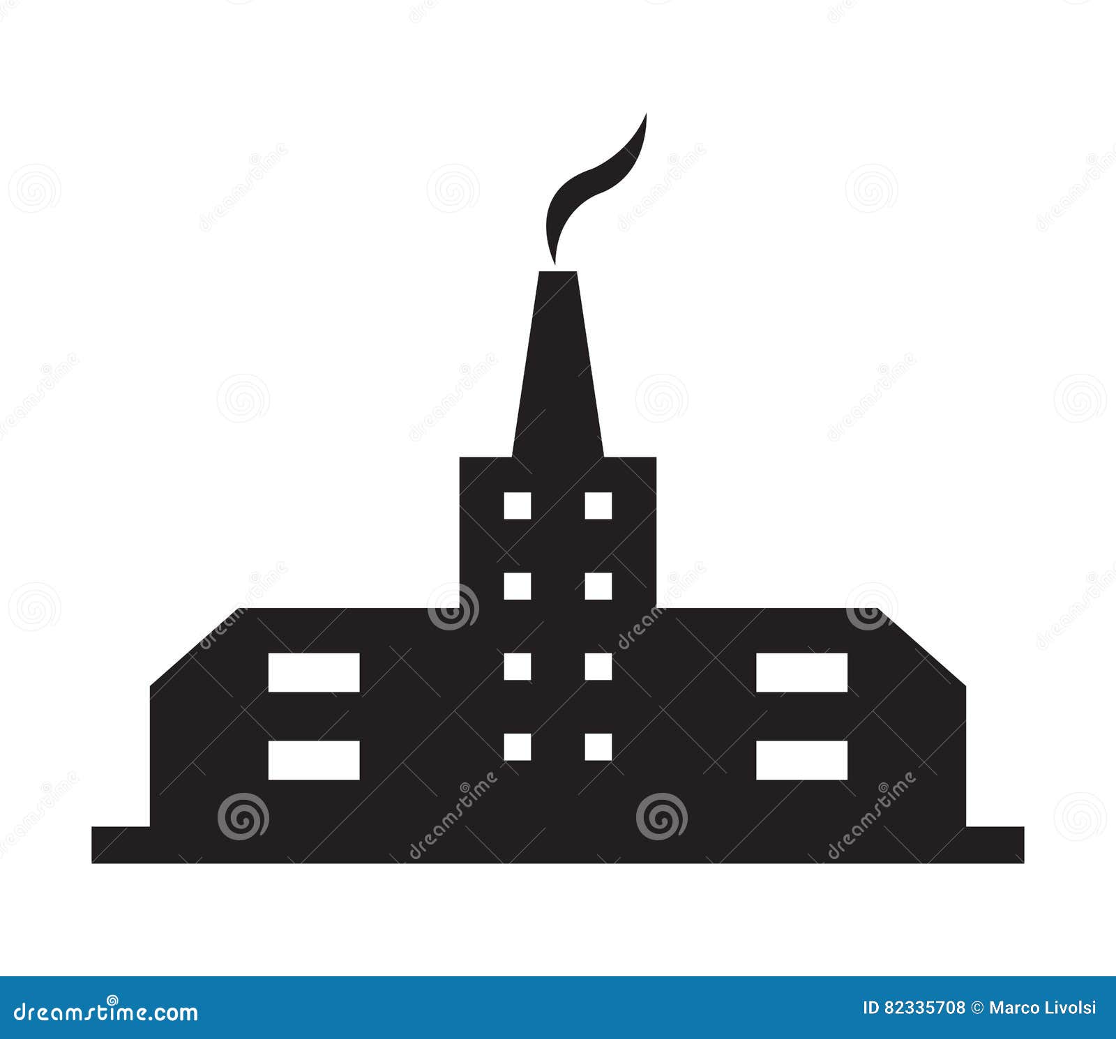 Industry icon stock illustration. Illustration of company - 82335708